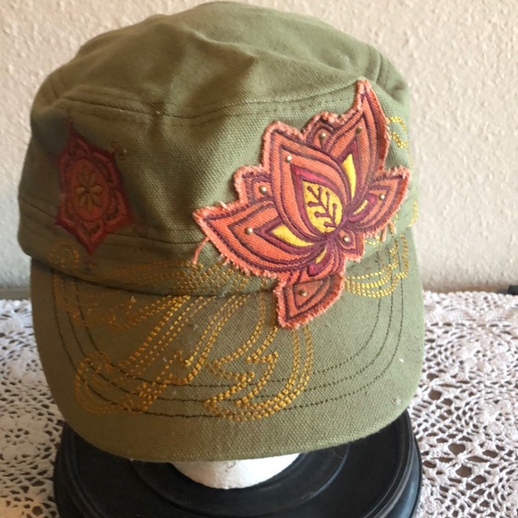 Karma | Other | Karma Floral Cap Hat | Poshmark